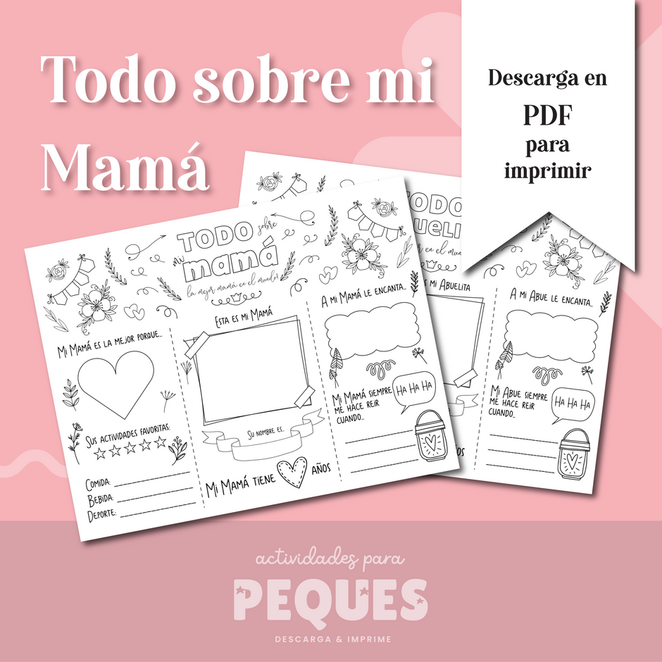 Día de la Madre – ACTIVIDADES PARA PEQUES